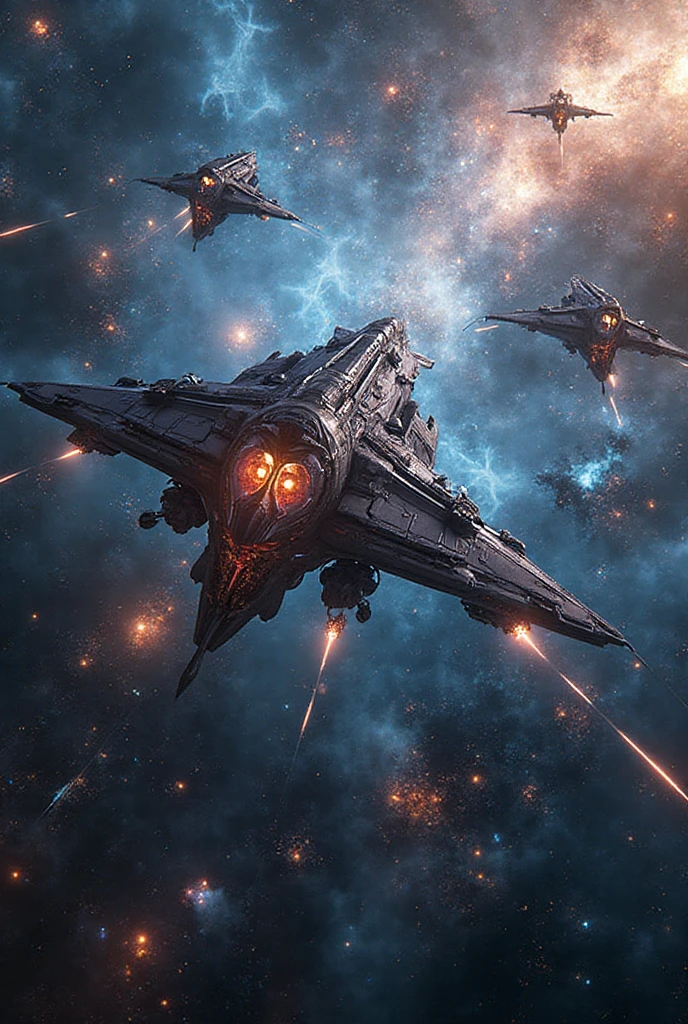 Fantasy space war portrayer - SeaArt AI