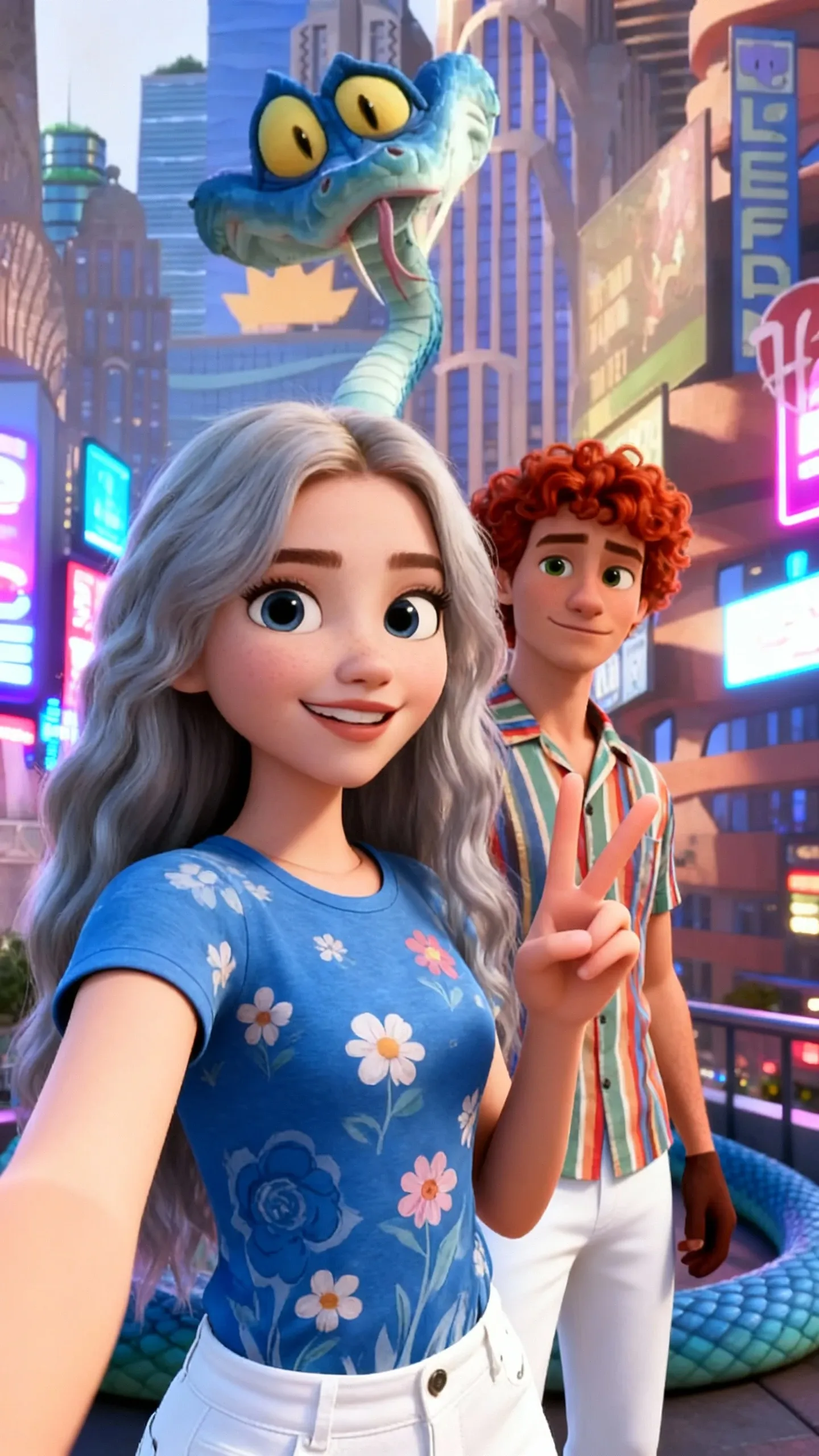 SeaArt AI | Selfie stick📸