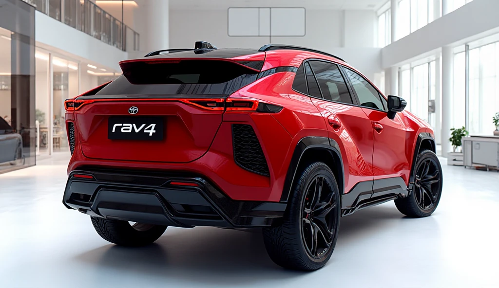 An ultra-realistic image of Aggressive (Back right) view with ...