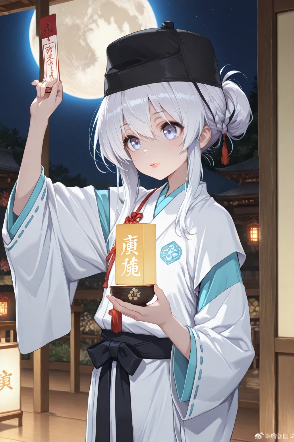 Artist Name: Deep brown rice bowl、solo,longMy hair, 長My hair - SeaArt AI