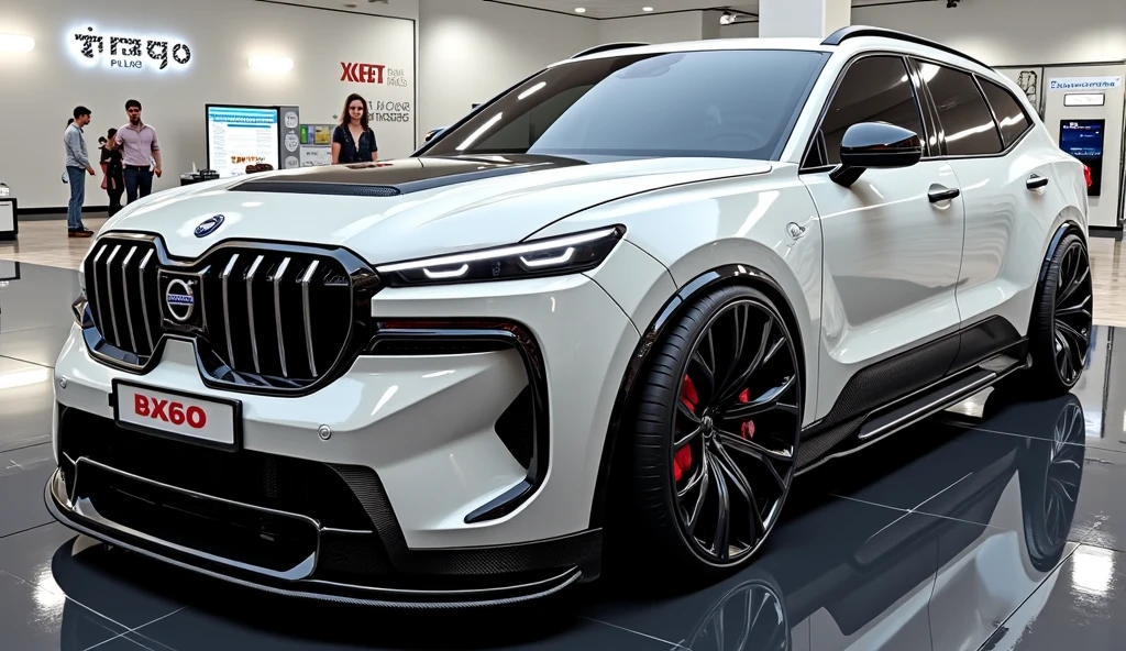 Ultra–realistic 2026 Volvo XC60 SUV, redesigned with a futuristic and ...
