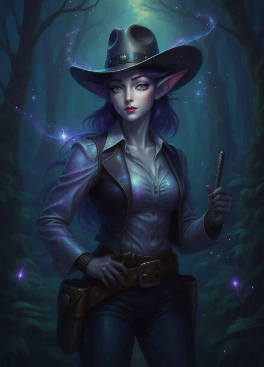 SeaArt AI | Enchanted Forest Creature Hybrid