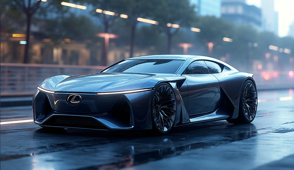 Lexus LF-ZC Luxury EV Sedan – 2026 right look - SeaArt AI