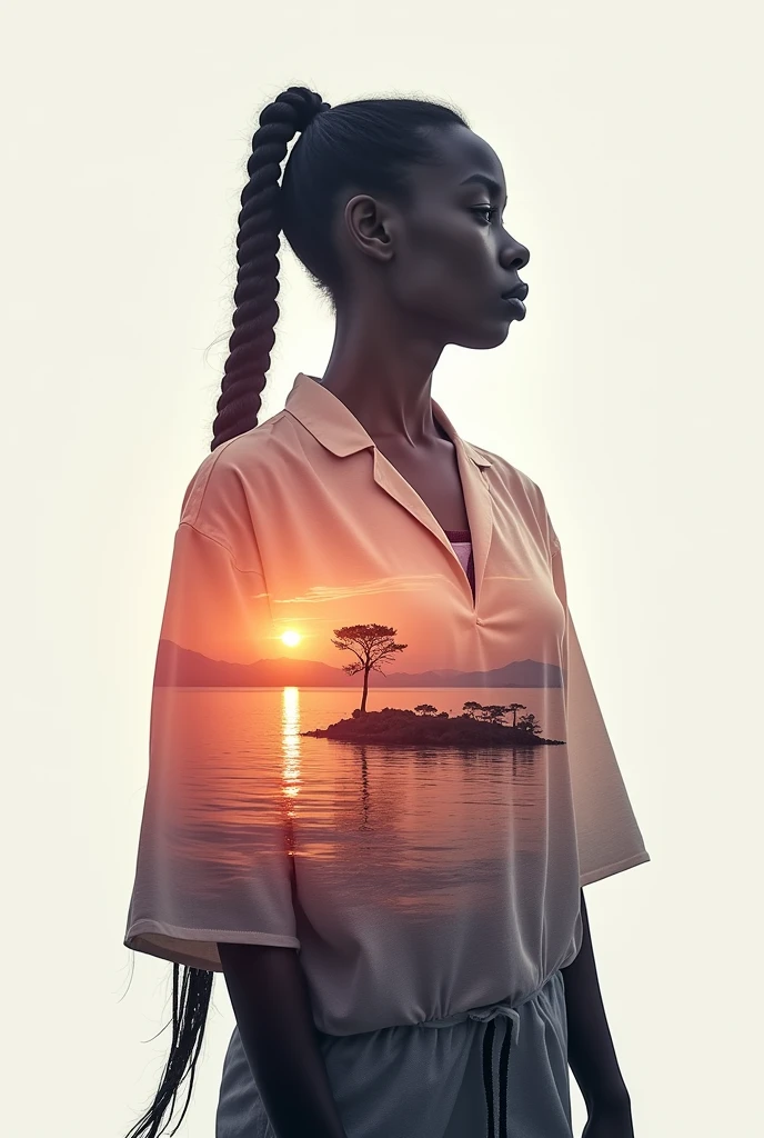 High quality, 8K Ultra HD, A beautiful double exposure that combines an ...