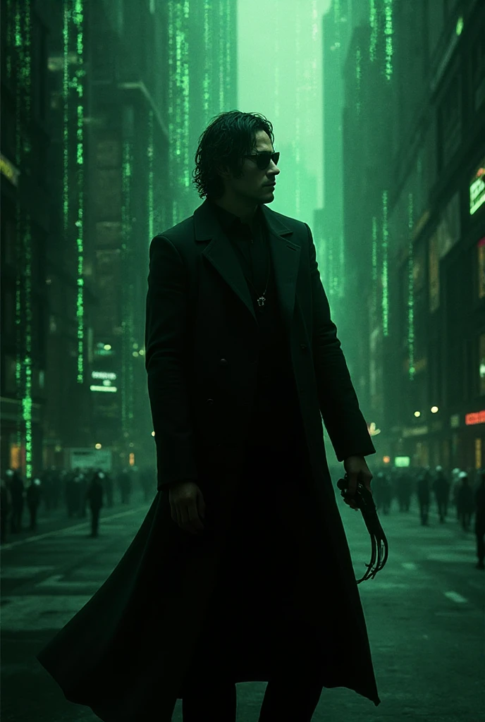 Imagine Keanu Reeves as Neo, in a dystopian future where the Matrix ...
