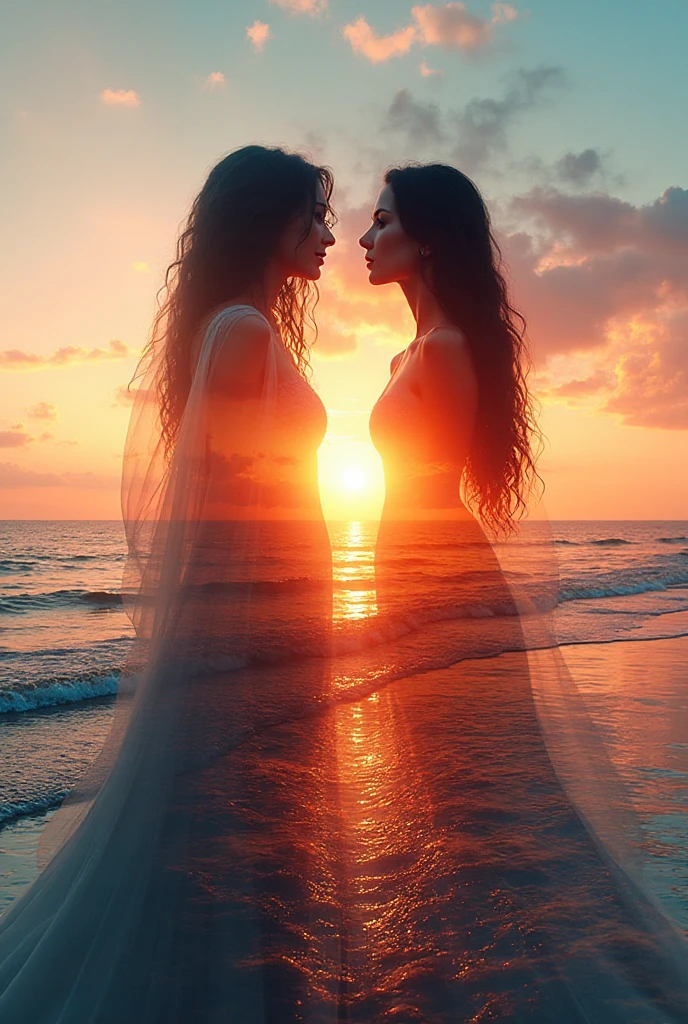 High quality, 8K Ultra HD, Beautiful double exposure, that combines a ...