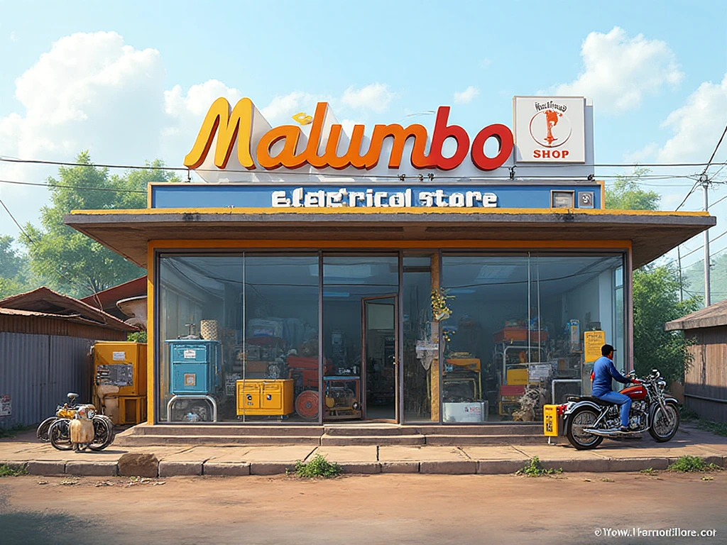 I need a big shop for electrical equipment such as large generators and ...