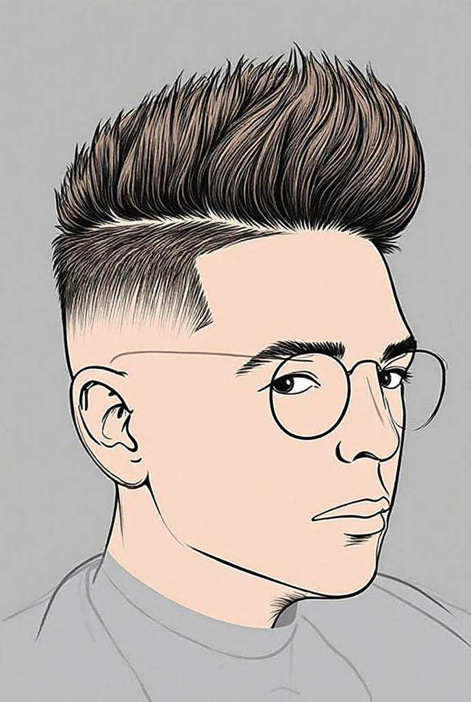 The technical name of the perfect cut for you is: Textured Quiff con ...