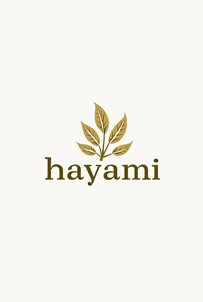 Minimalist logo for a natural cosmetics brand called hayami inspired by ...