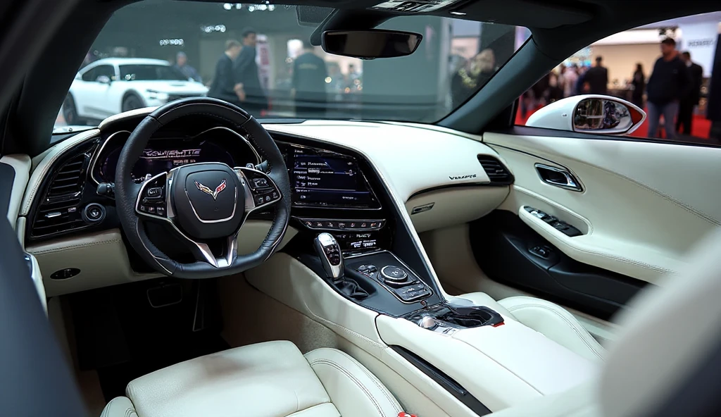 Highly detailed and realistic interior of (2026 corvette pickup - SeaArt AI