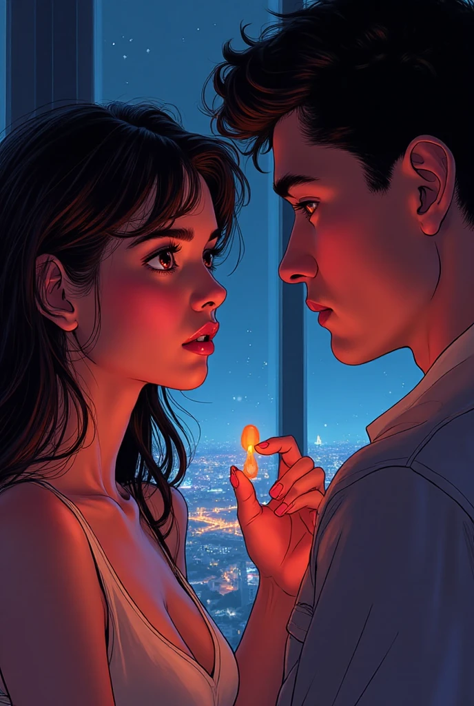 "high quality digital illustration, professional comic book style ...