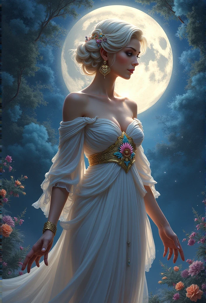 SeaArt AI | Diana the Moon Goddess
