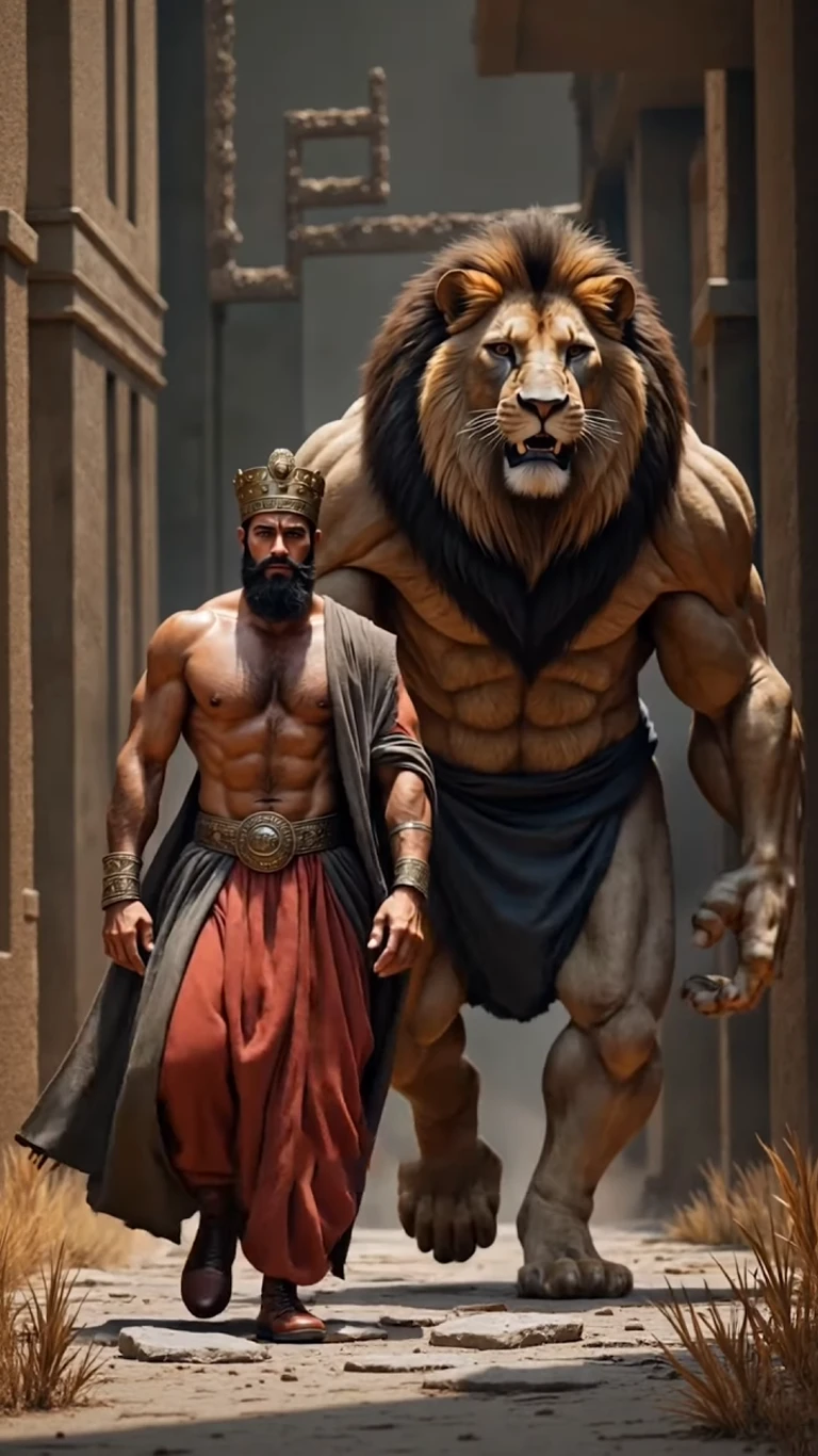 SeaArt AI | Warrior And Animal Bodyguard🦁🛡️⚔️