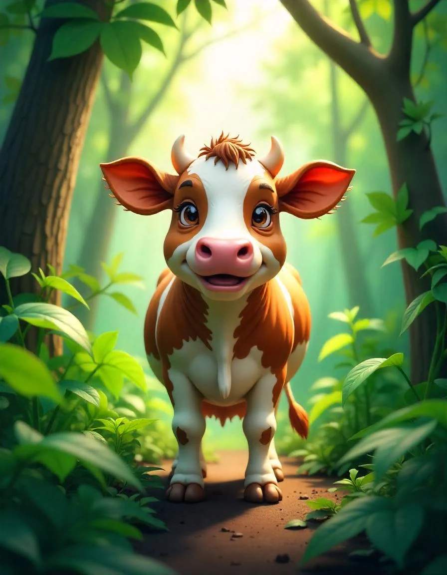 **"Majestic Cows in Motion: Beautiful Cow Photo Animation Video with ...