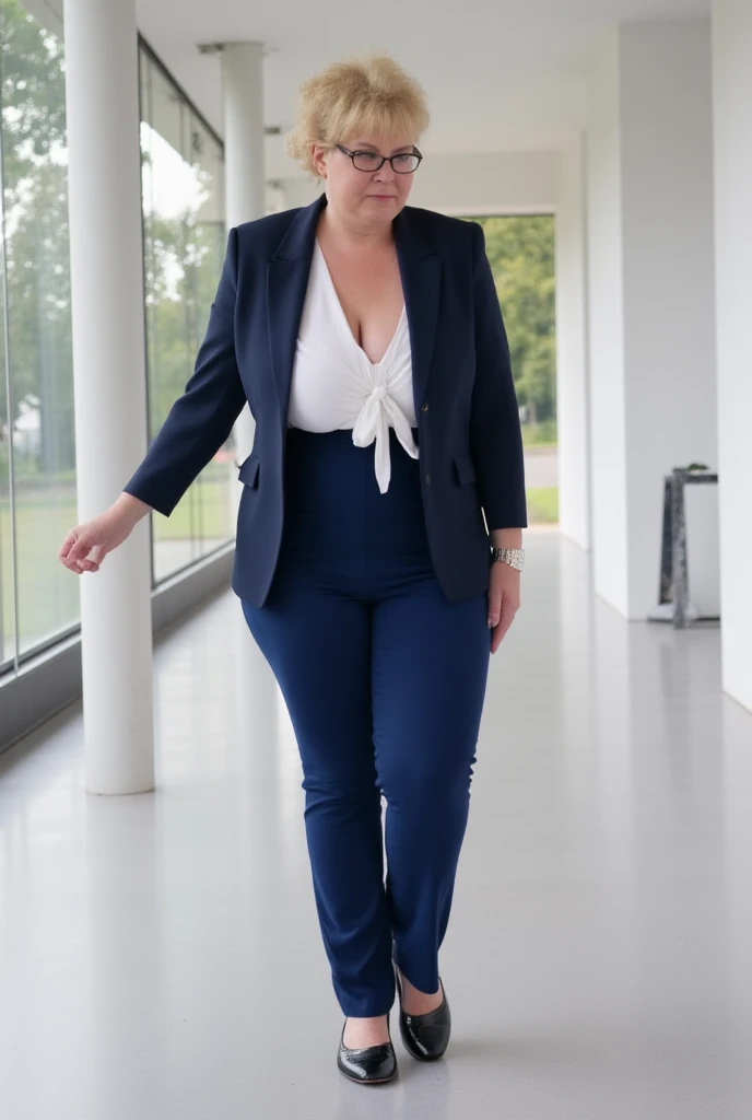 photograph of a sexy 64 year old Dutch women with an hourglass figure ...