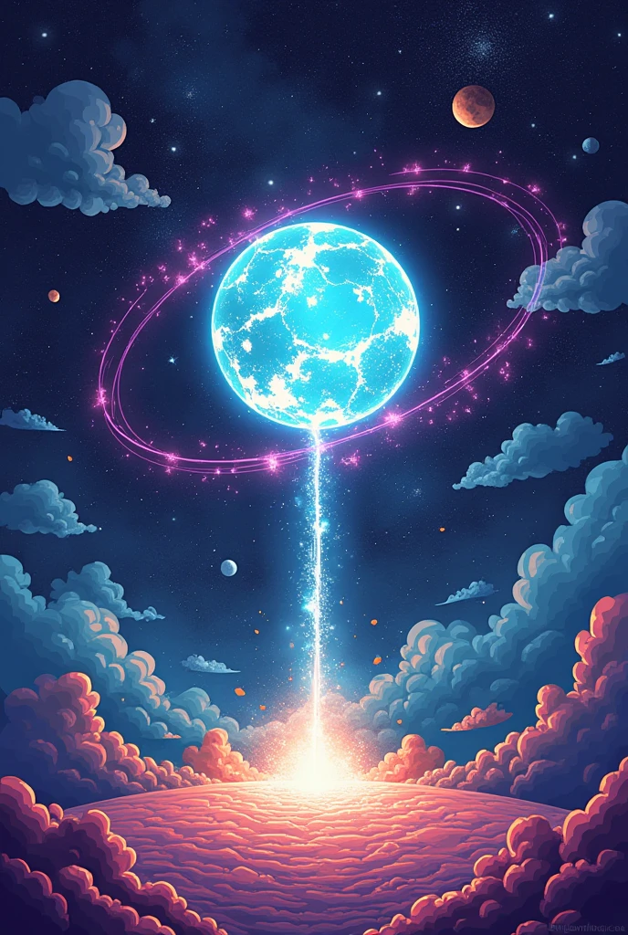 Draw the mega-verse which is my universe connected to all infinite ...