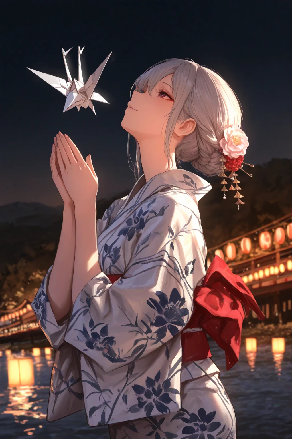 Wish upon a crane!