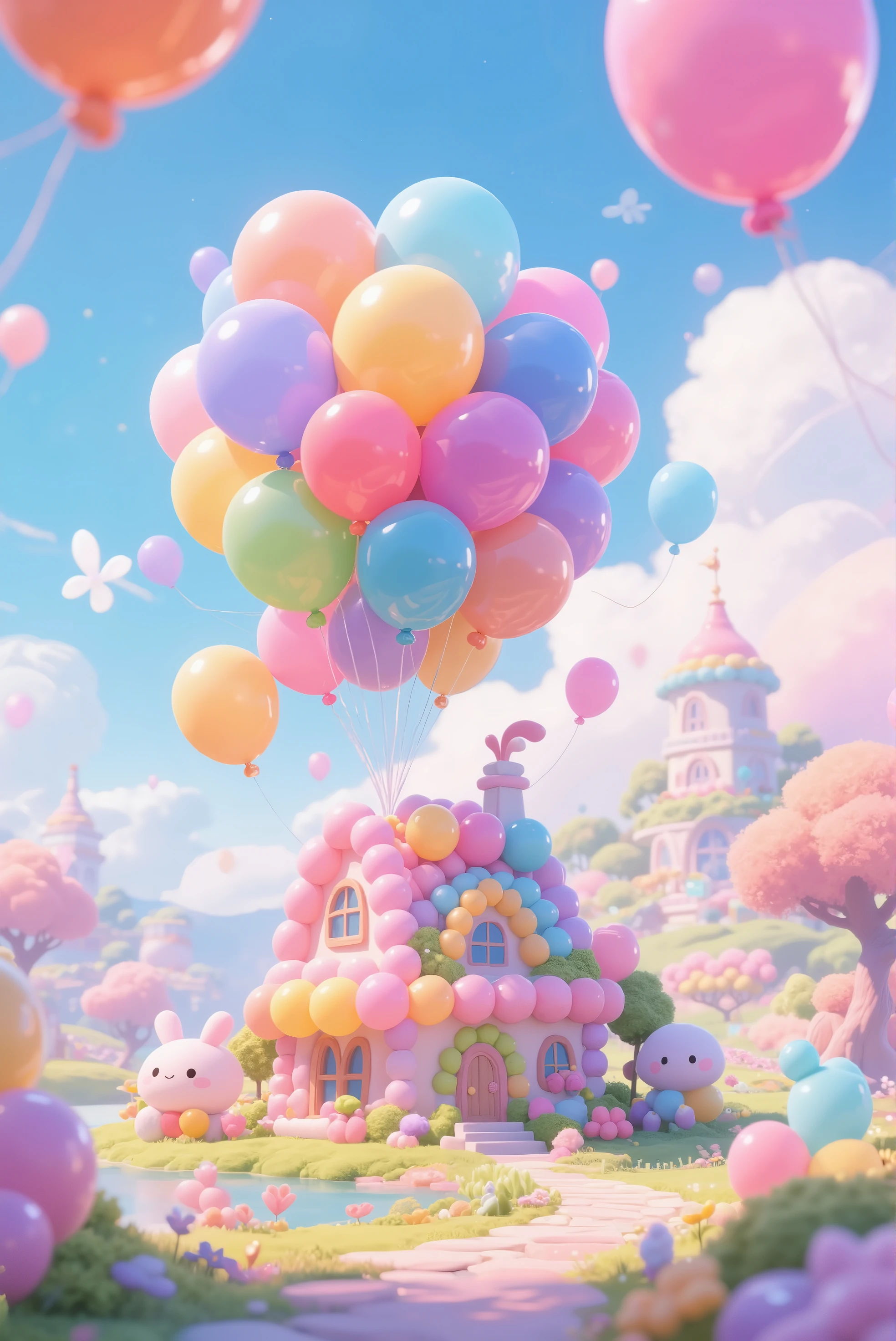 Dreamy Balloon House! 🎈