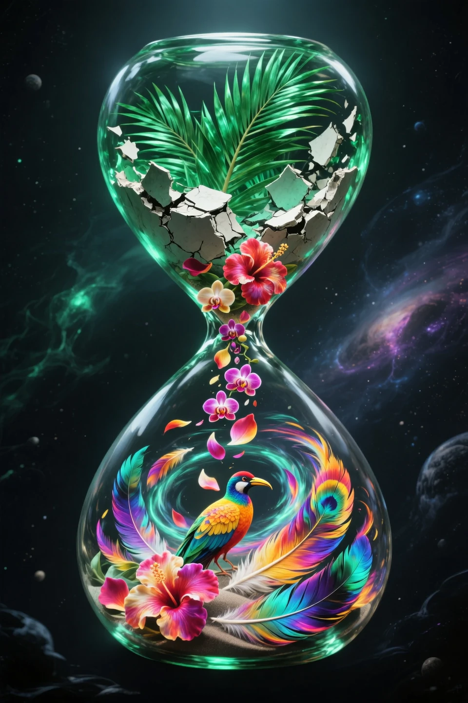 "The Tropical Cycle: Chronos of the Isles" 「熱帯の循環：諸島のクロノス」