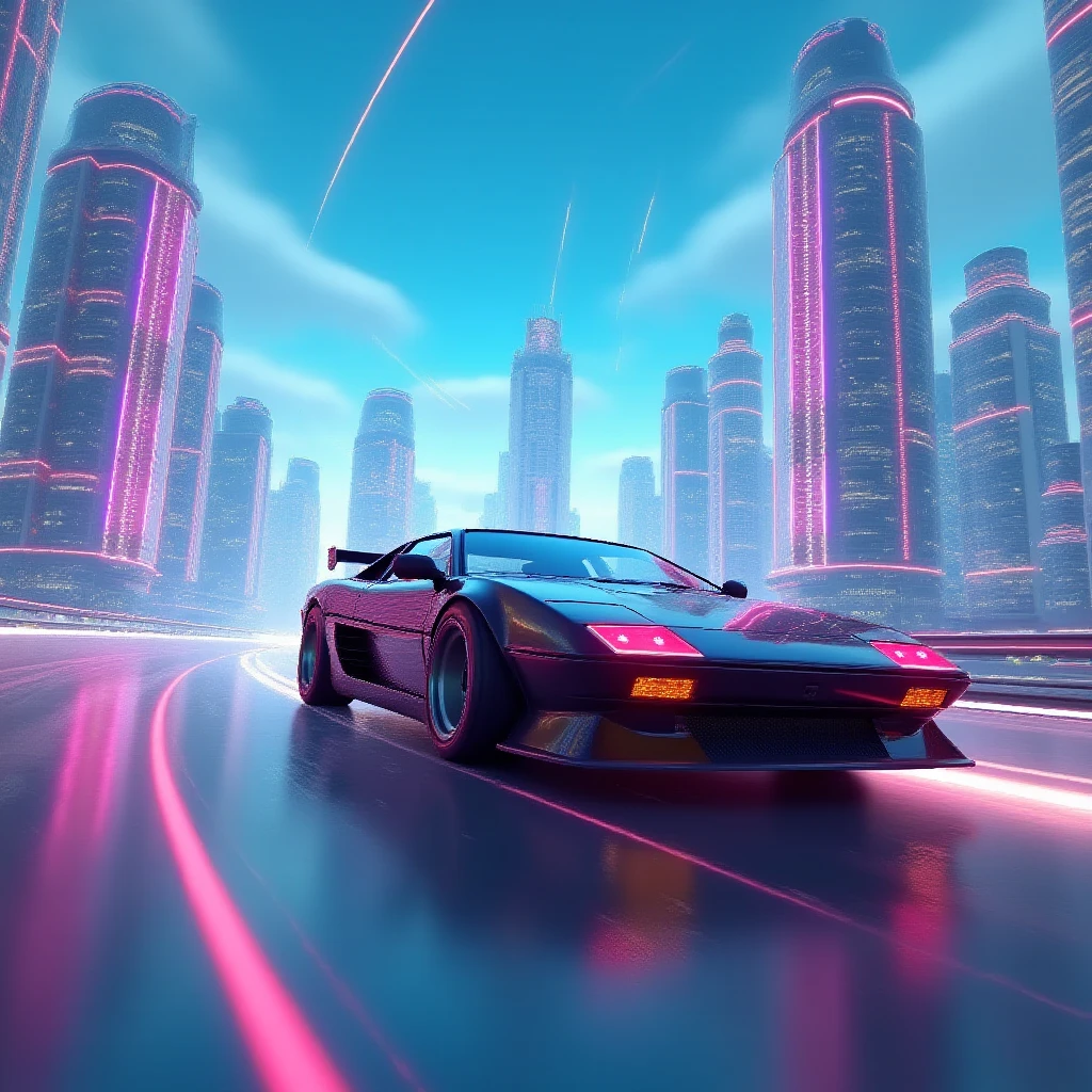 ¡Velocidad Neón! 🏎️💨
