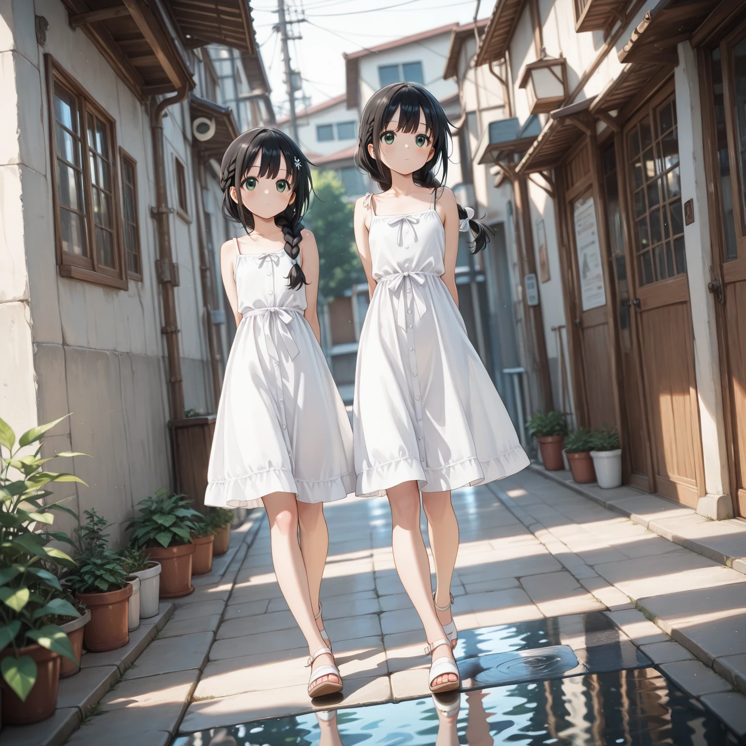 (masterpiece:1.2), best quality, ultra detailed, cute junior high ...