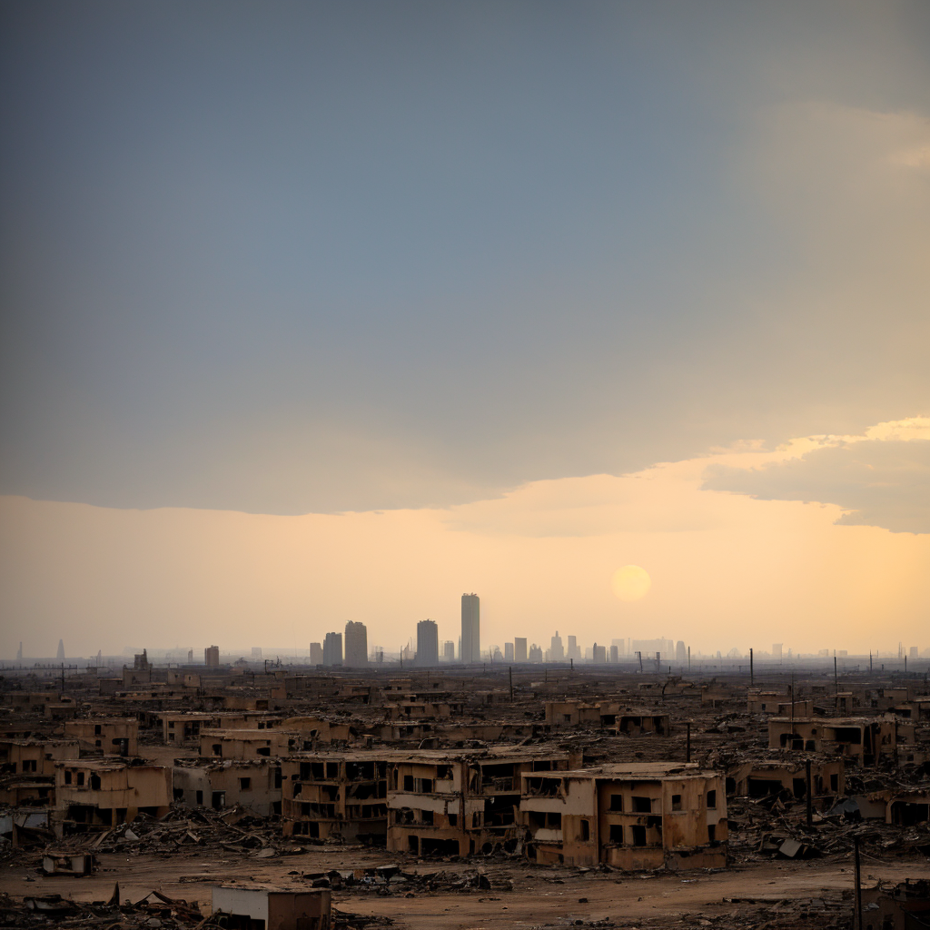 Araffature view of a city with a lot of buildings in the foreground ...