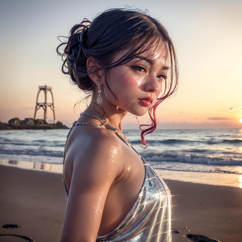 Woman,Breasts created with SeaArt AI