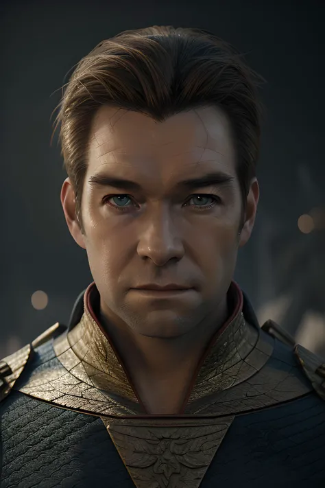 A close up of a man in a suit with a sword - SeaArt AI