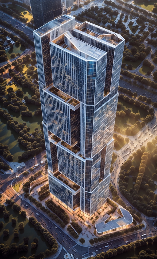 ariel view created with SeaArt AI