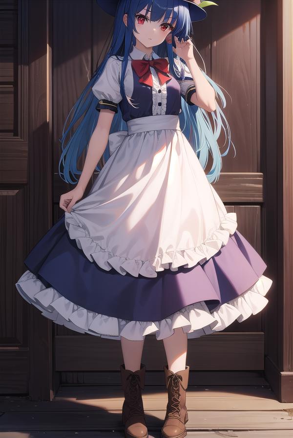 Tenshi Hinanawi - Touhou - COMMISSION - SeaArt Modelo AI