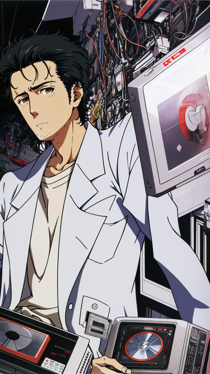 Anime man holding a video game controller and a tv - SeaArt AI