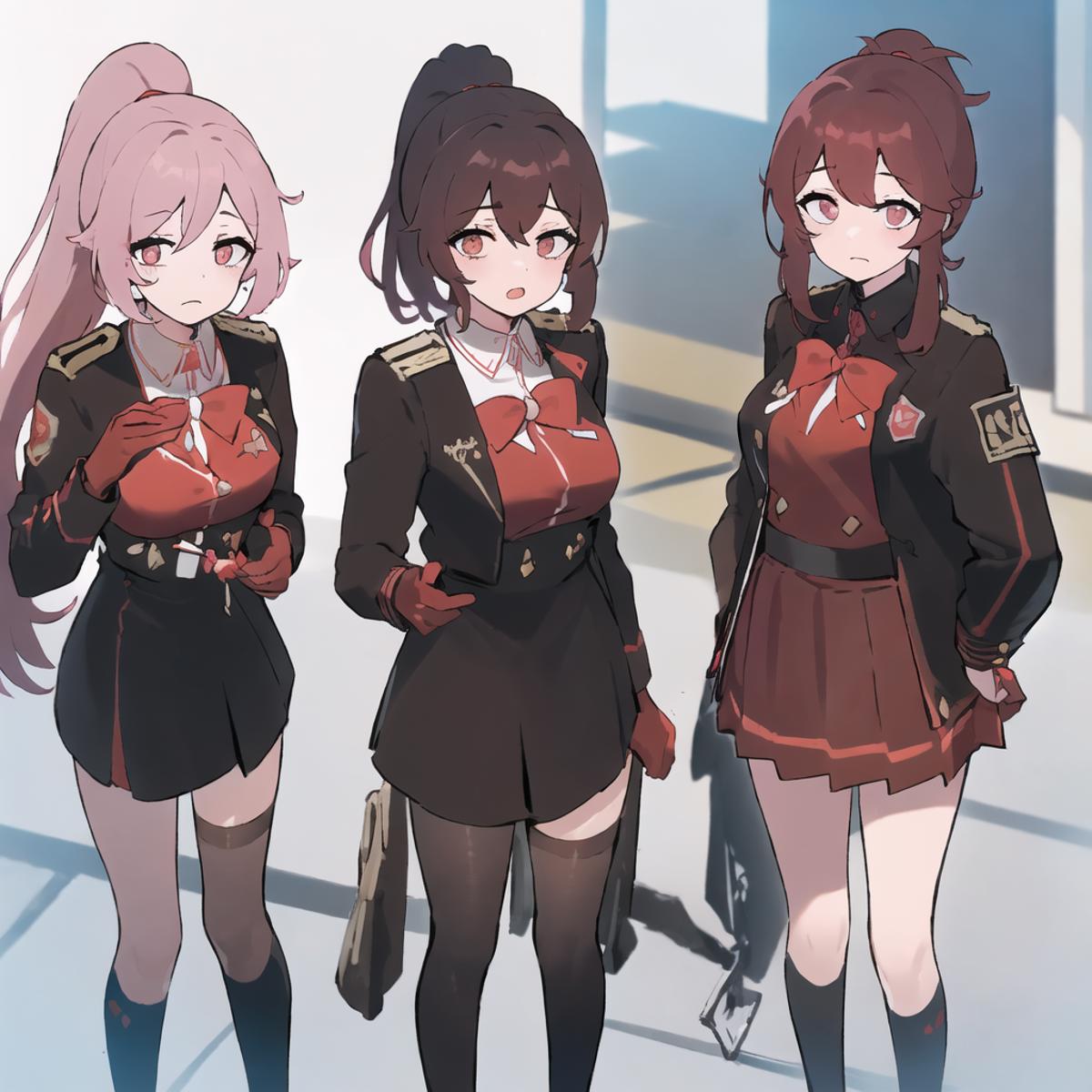 clonealike, clone , 2girls, multiple girls - SeaArt AI