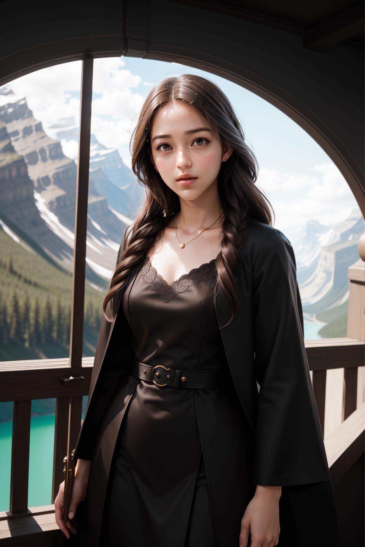 Tv_Zuleica_Calamba_MXAI, dark Drawing, behance, landscape of a Acclaimed Gruesom - SeaArt AI