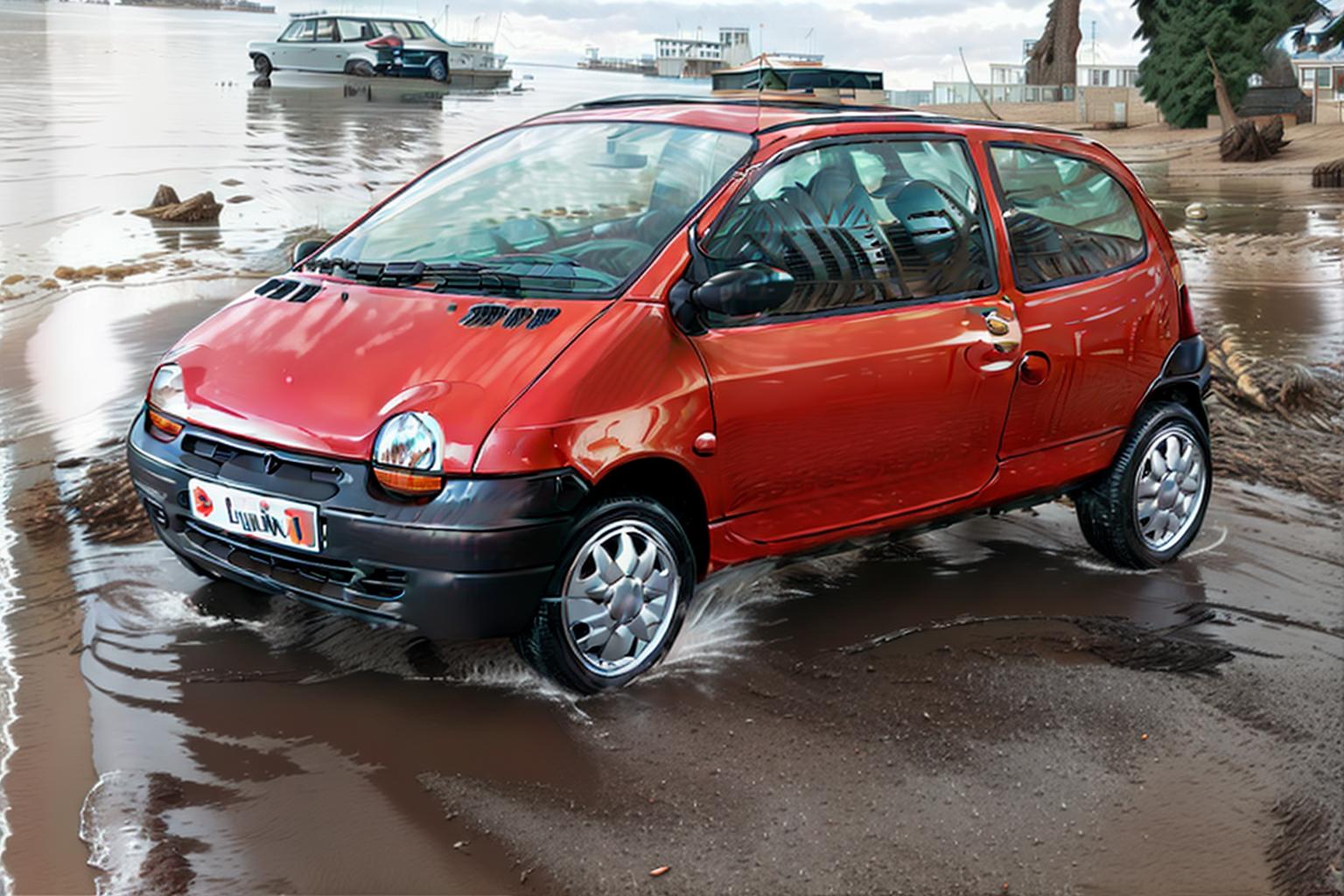 Renault Twingo - first gen - 1992 - SeaArt AIモデル