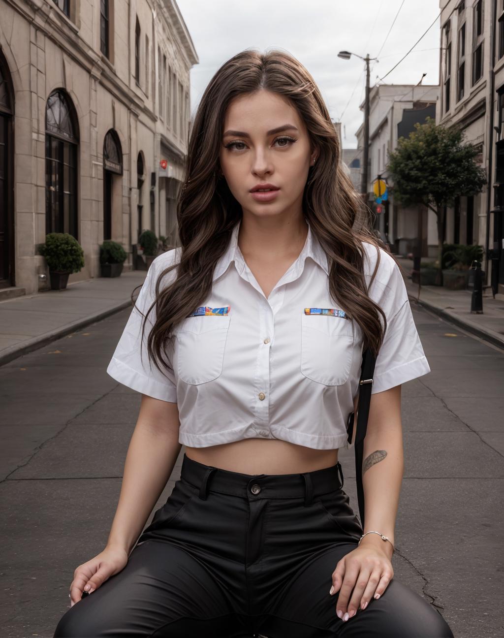 SeaArt AIで作成されたAIパートナー,アニメ美少女,おっぱい,NSFW,女性