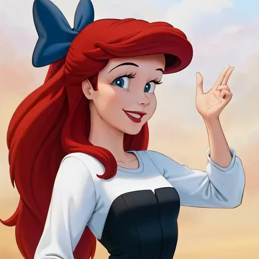 Ariel the little mermaid - SeaArt AI