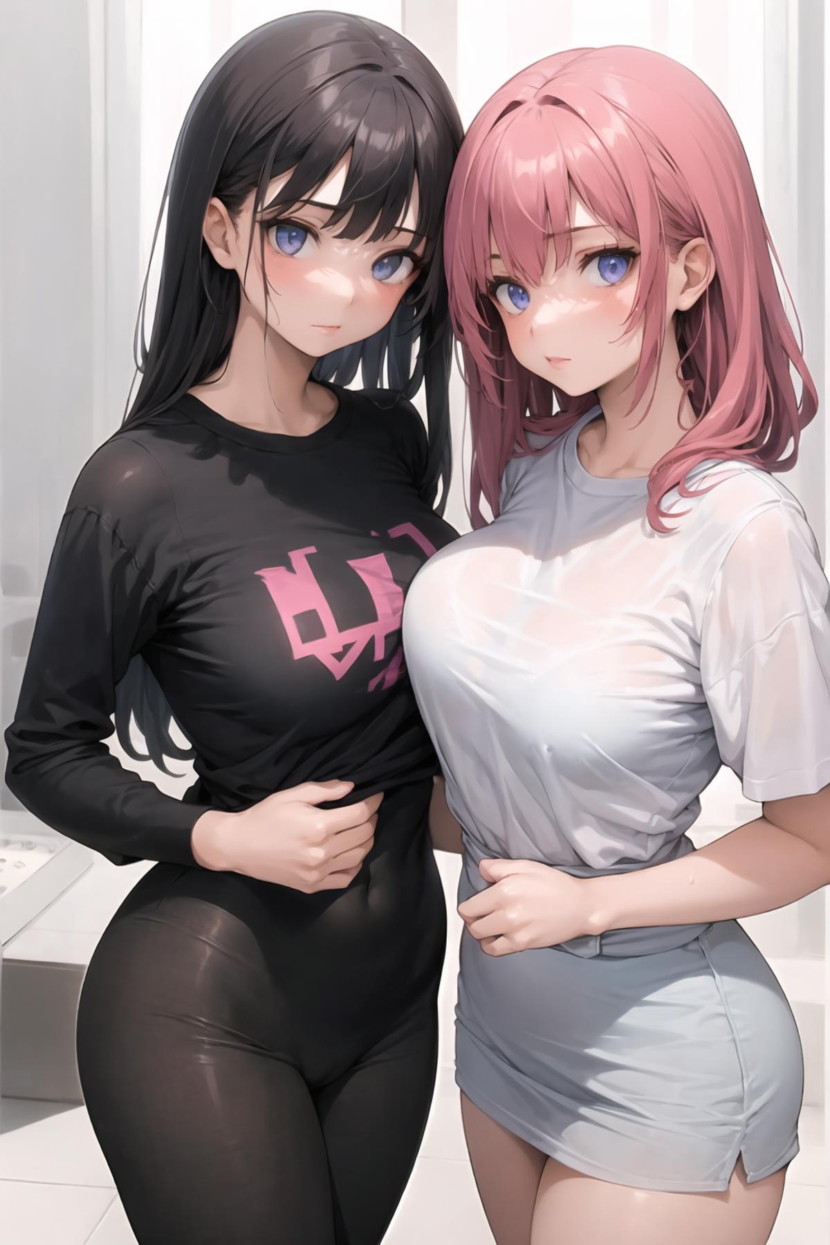 雨に濡れた2 created with SeaArt AI