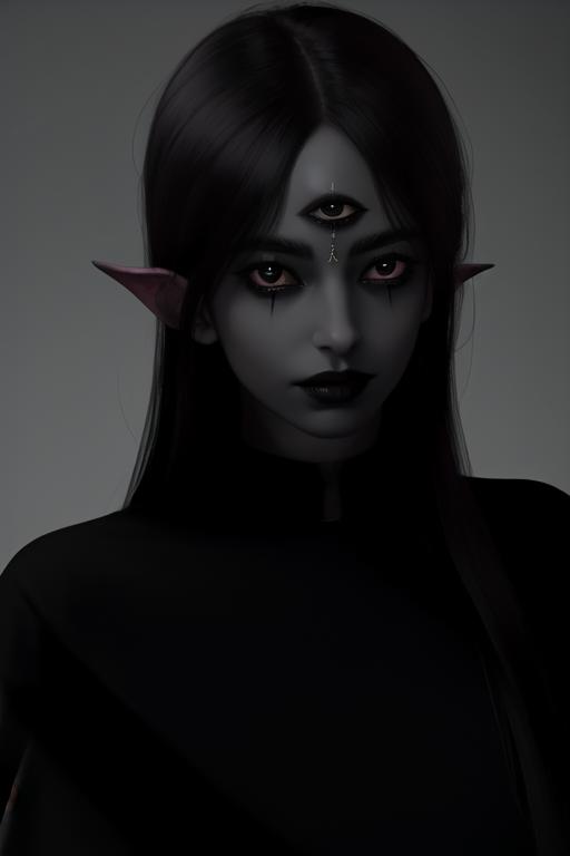 Demonic Third Eye Concept Lora - SeaArt AI Model