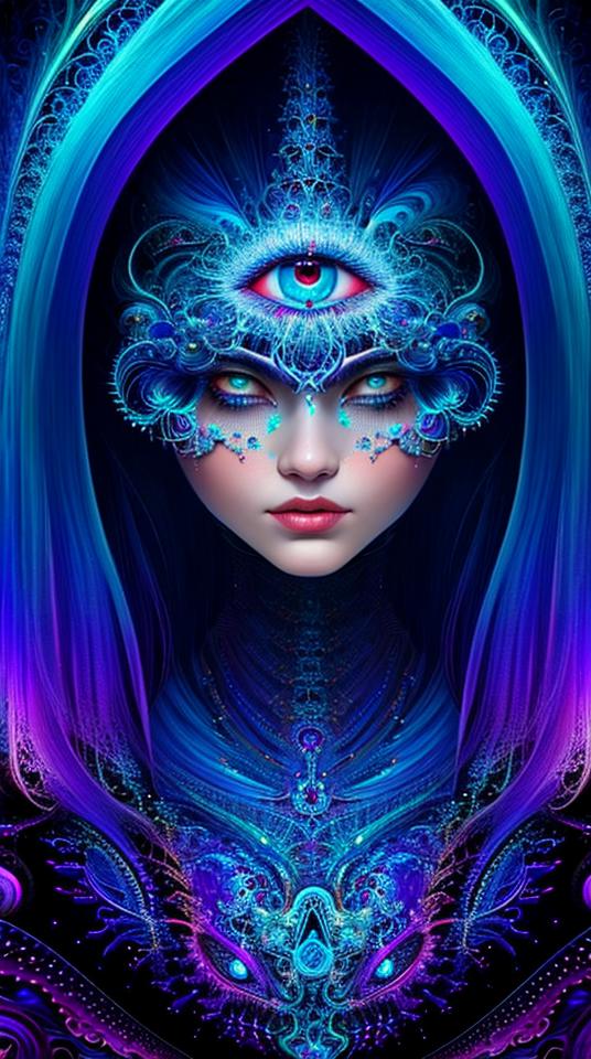 Demonic Third Eye Concept Lora - SeaArt AI Model