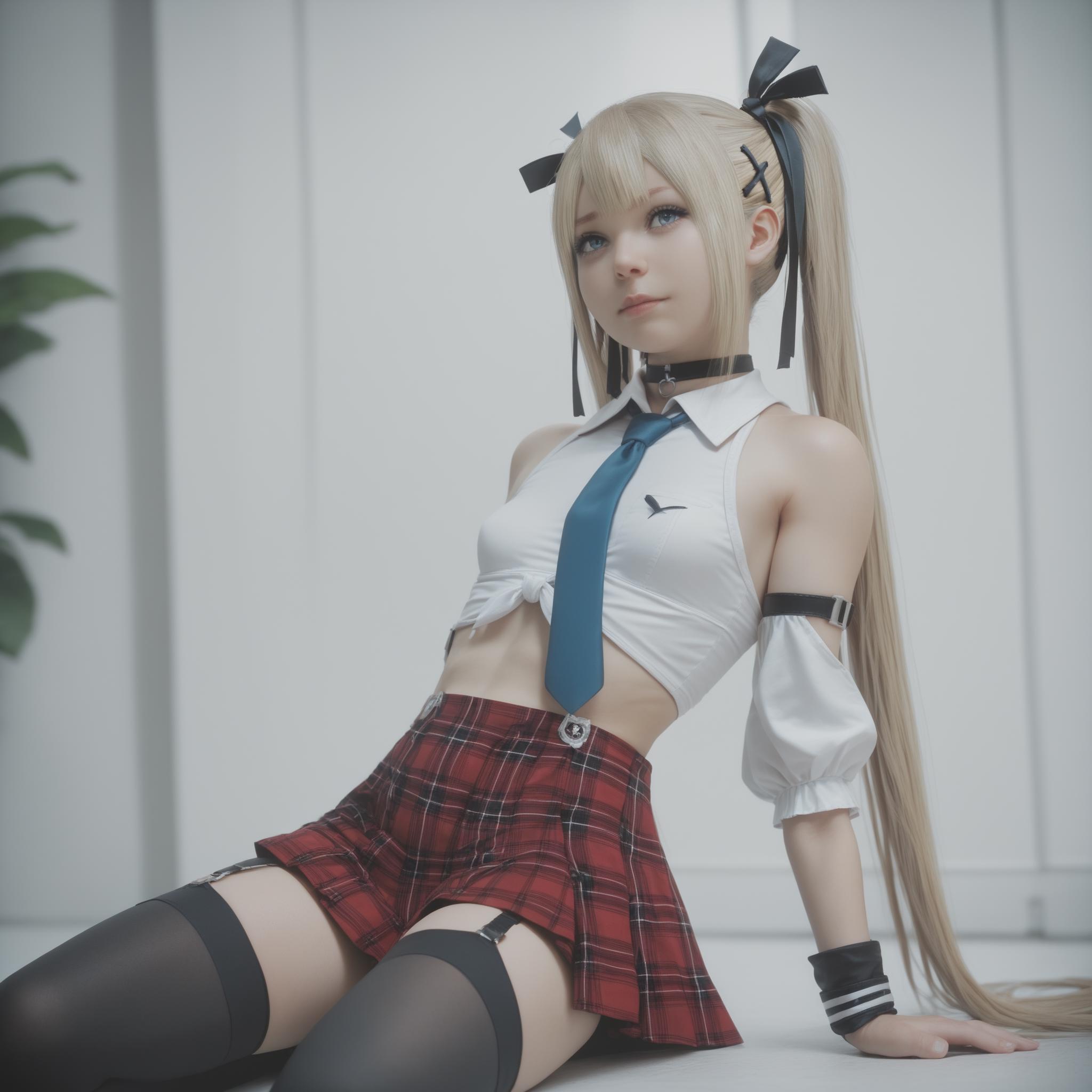 marie rose, 1girl, small breasts - SeaArt AI