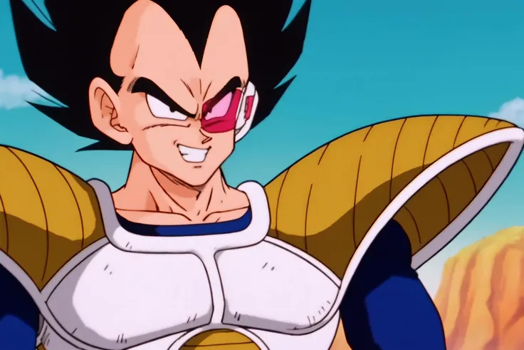 A close up of a person with a very large body and a very big head ...