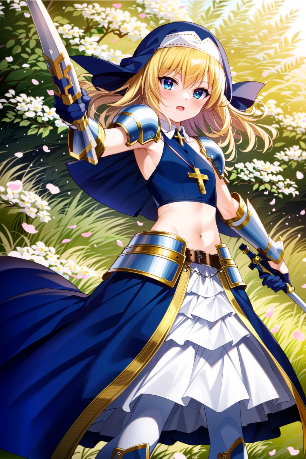 SeaArt AIで作成されたBlue Delmo Sourin