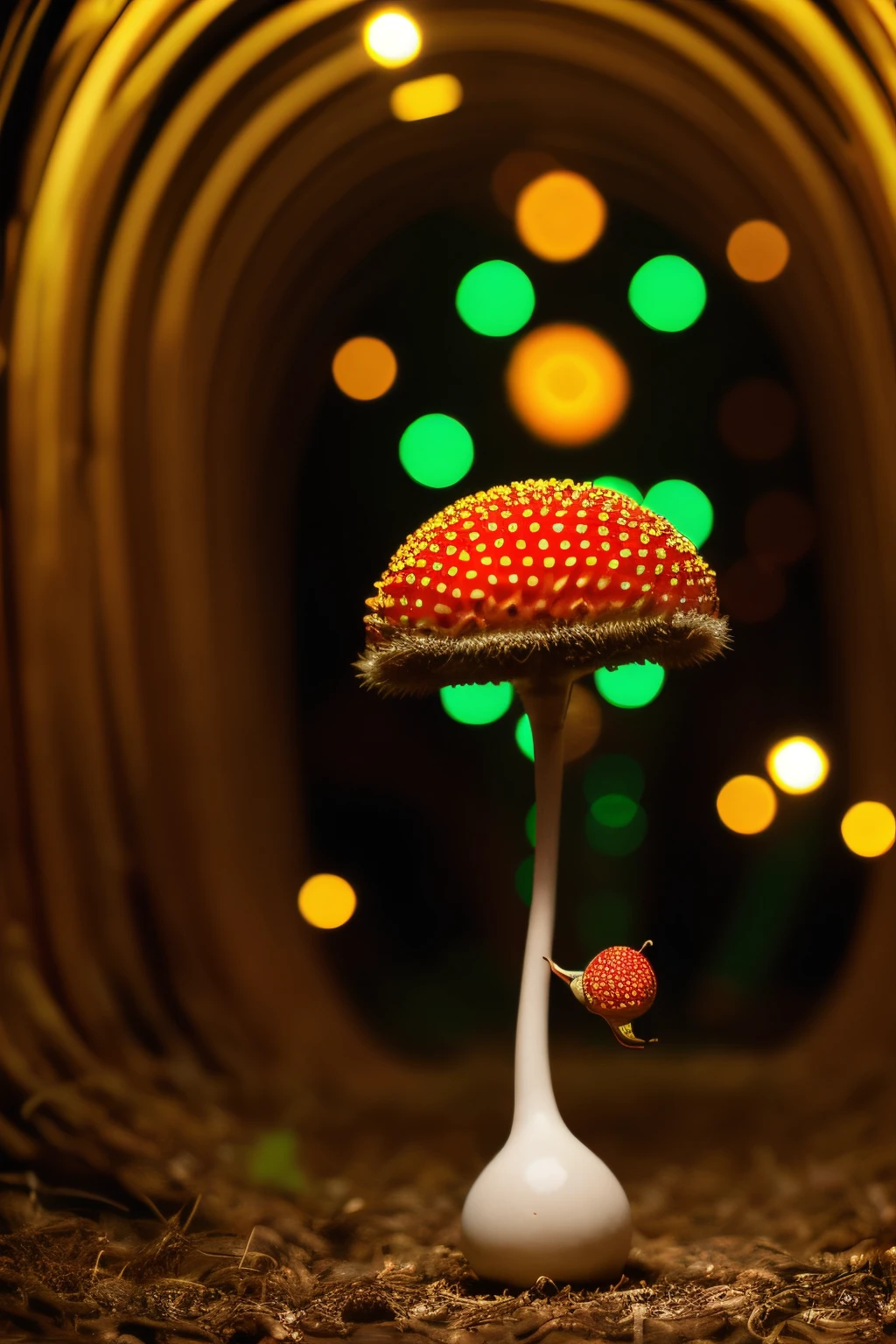 (art by Victor Brauner:0.9), Mesmerizing 1 mushroom fly agaric - SeaArt AI