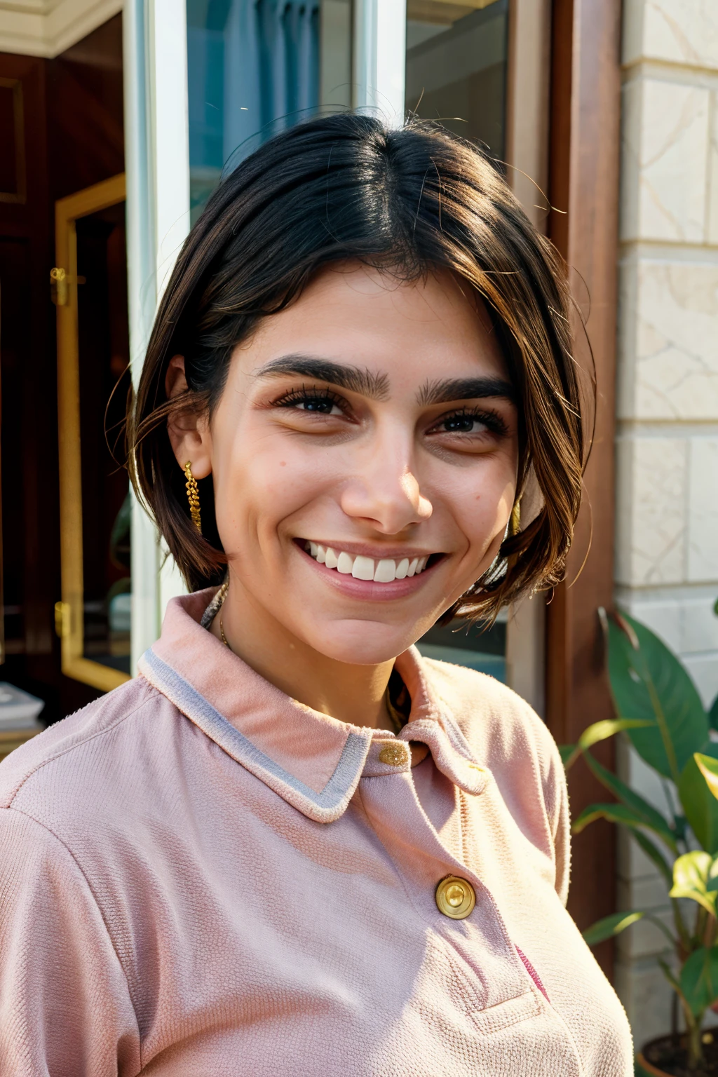 Miak, a woman smiling - SeaArt AI