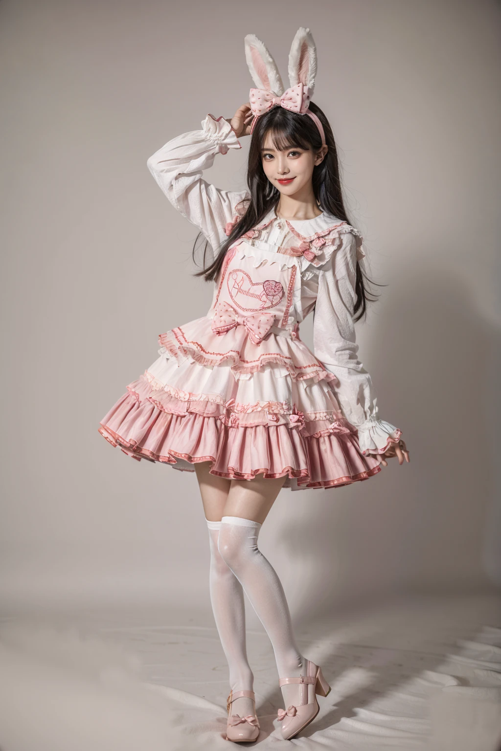 Best quality, masterpiece, photorealistic, 1girl, solo, full body ...