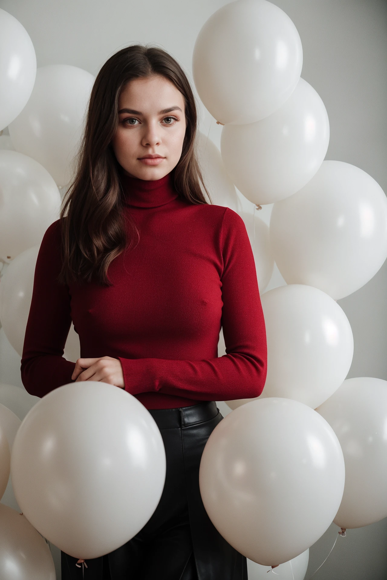 Fashion portrait photo of beautiful young woman from the 60s wearing a ...