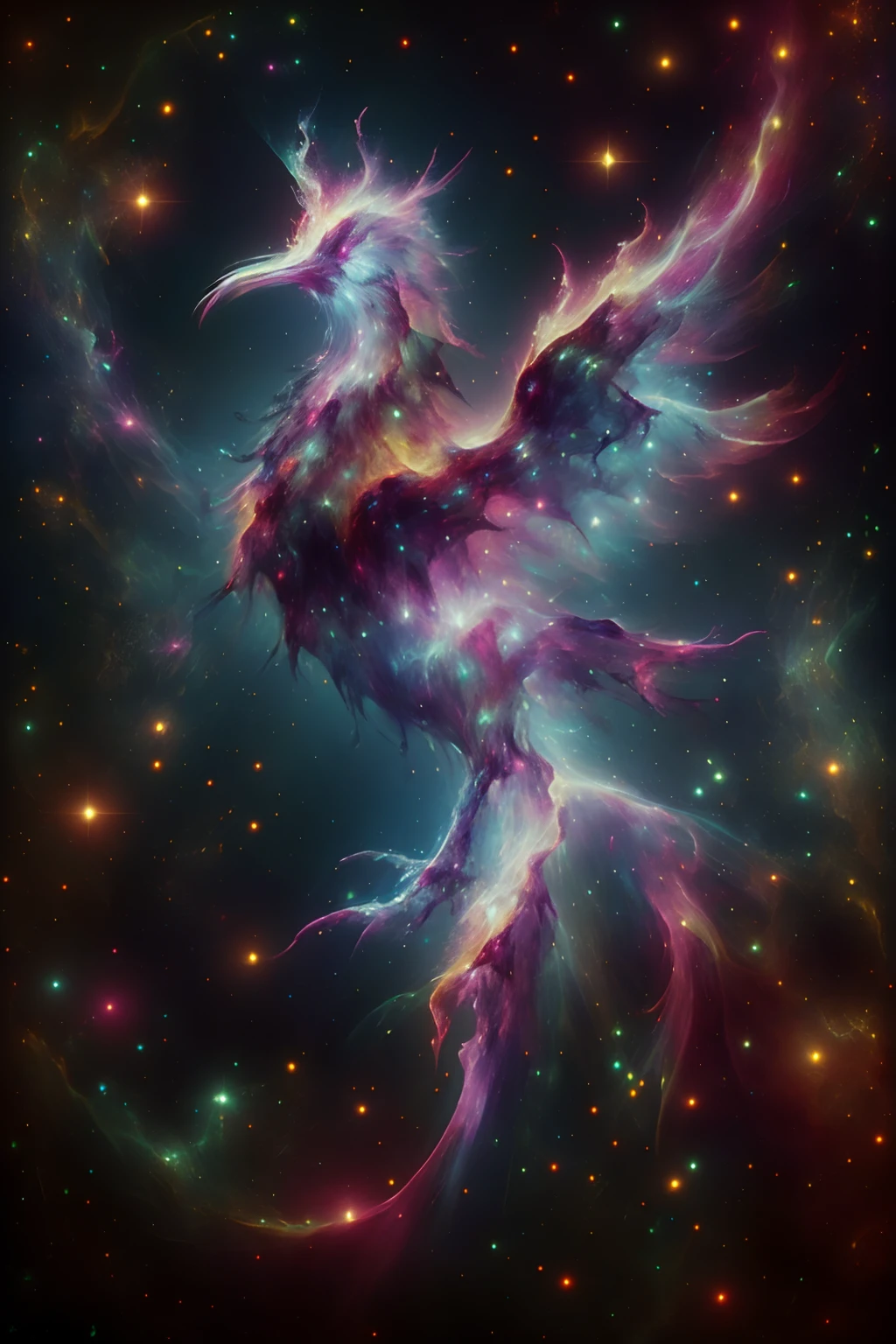 Martius_nebula bird - SeaArt AI