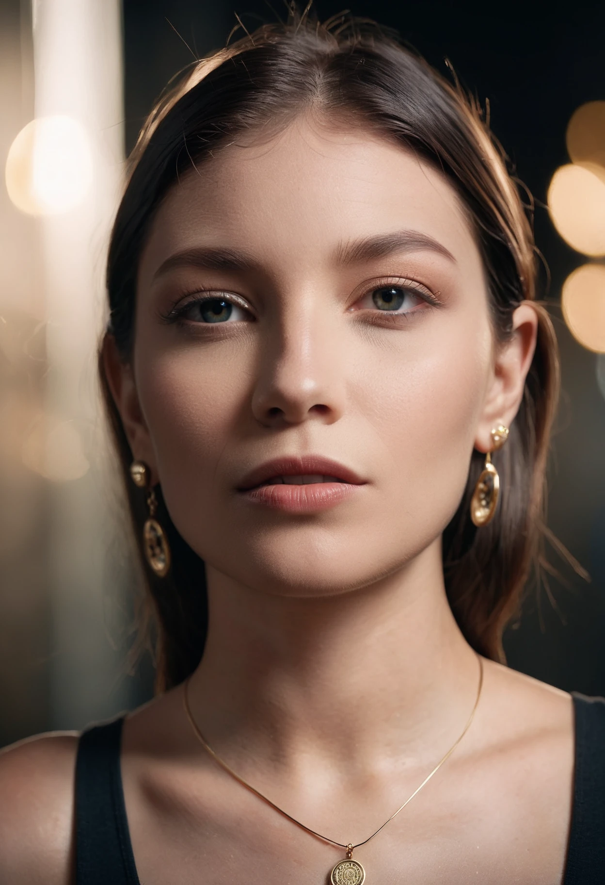 Cinematic film still facing front, (headshot:1.5), honest, RAW - SeaArt AI