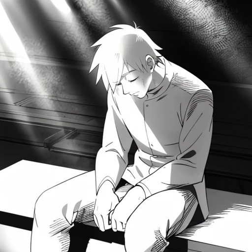 It's burned out, it's completely white (tomorrow's joe pose) LORA ...