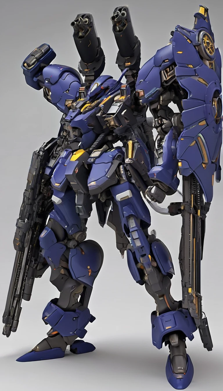 Professional 3d model of (R-RRS:1.2),mecha,robot,(Rounded design armour ...